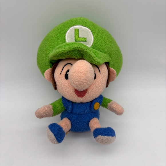 Nintendo | Toys | Super Mario Little Buddy Baby Luigi Character 6 Plush ...
